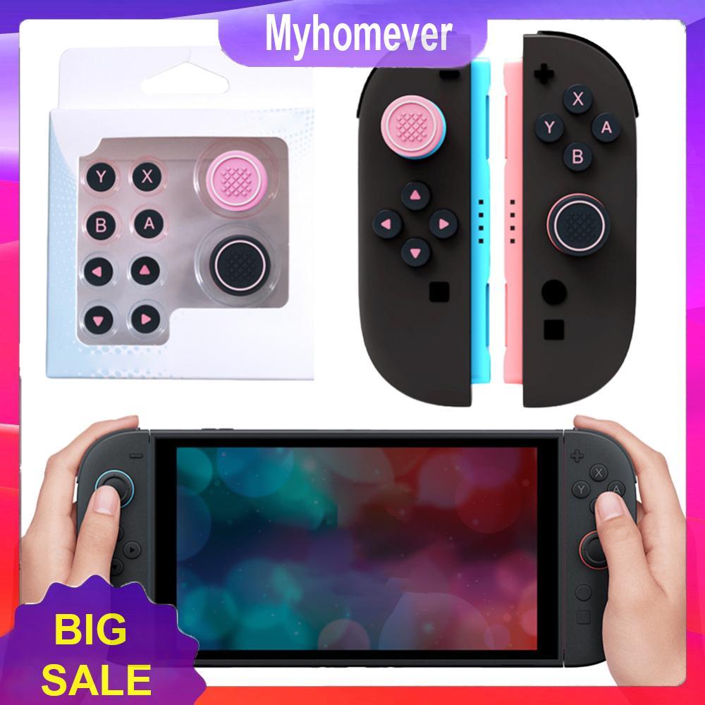 Joystick Cap & Button Stickers Button Grips Caps Silicone Controller ...