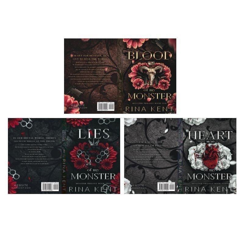 Monster Trilogy English Novel Romantic Novel Paper | Shopee Singapore