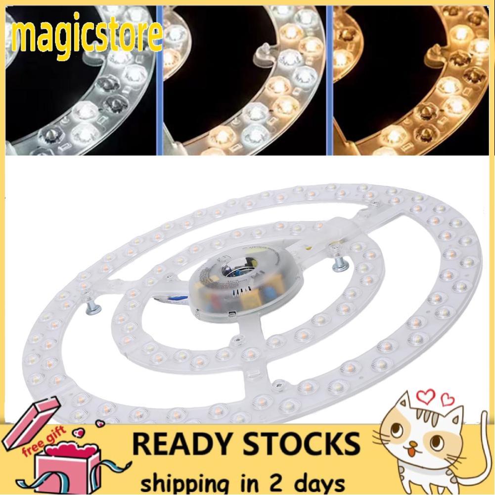 magicstore 13.2 Inch Ceiling Fan LED Light Replacement PC 3 Color ...