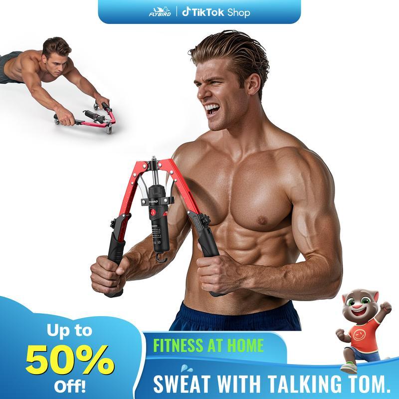 FLYBIRD Chest & Arm & Core Flex Twister - Hydraulic Power Chest Press ...