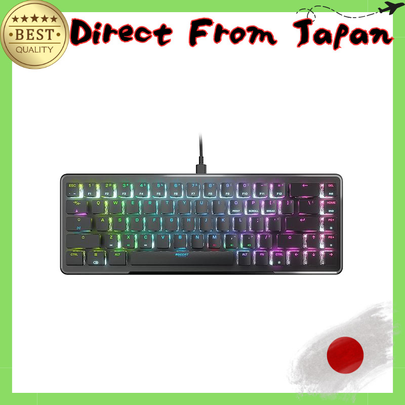 ROCCAT USB VULCAN II Mini/RGB Gaming Keyboard/Black/English Layout ...