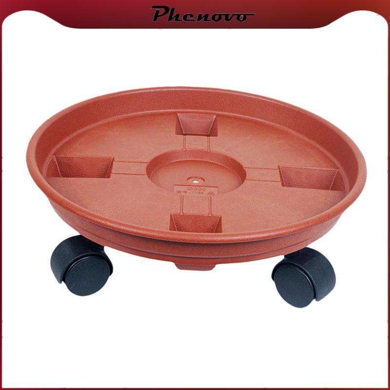 [Phenovo] Potted Plant Trolley with Wheels Plant Coaster Roll Versatile ...