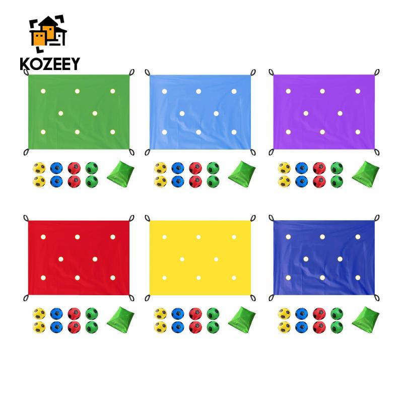[kozeey] Hole Tarp Teamwork Group Game Outdoor Polyester Material Ball ...