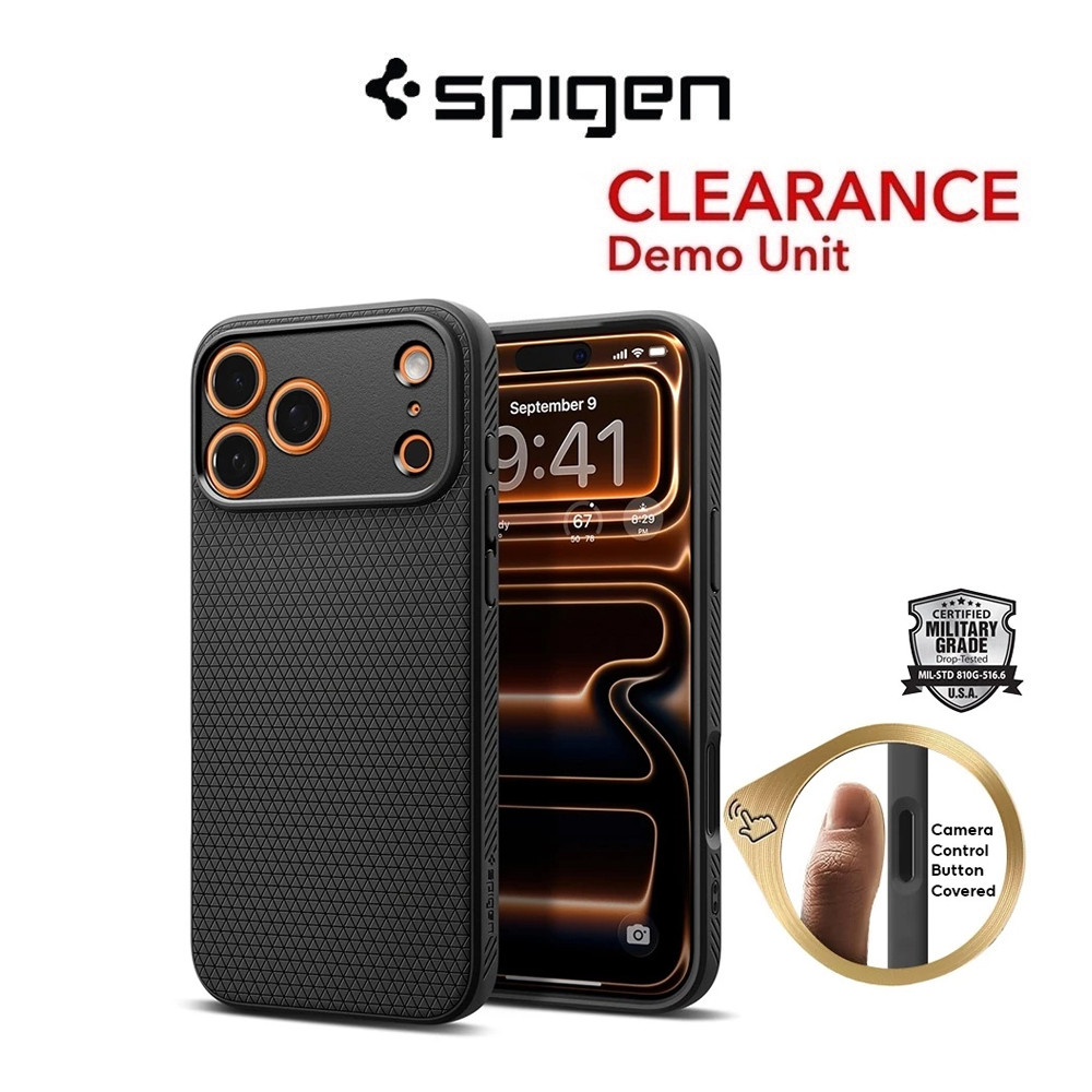 [Demo Unit Clearance] Spigen iPhone 17 Pro Case 6.3" Liquid Air Casing ...