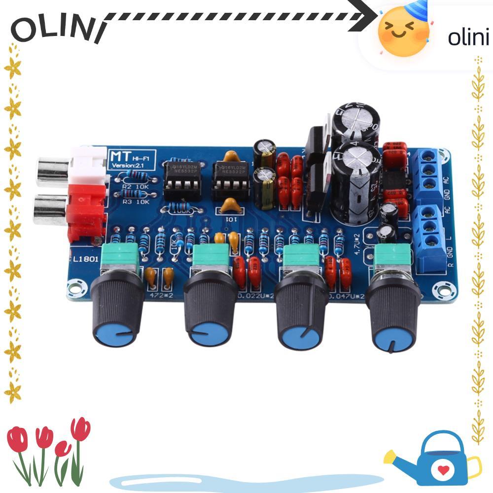 OLINI Tone Control Board, Dual Channel OP-AMP NE5532 Preamplifier, EQ ...