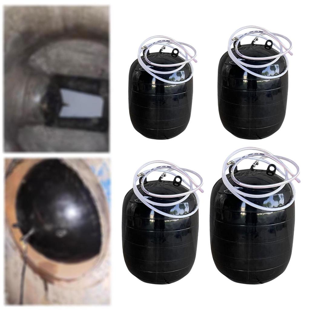 Inflatable Pipe Plug Balloon with Extension Pipe Pneumatic Plug Sealing ...