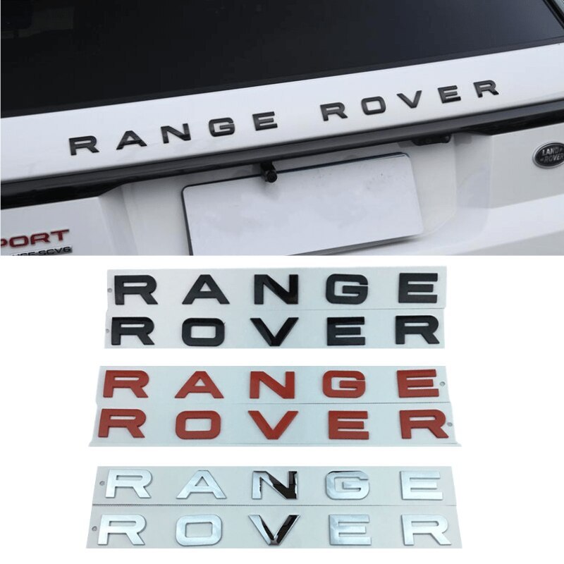 ABS Car Front Hood Cover Sticker for Land Rover Range Rover SV Evoque ...