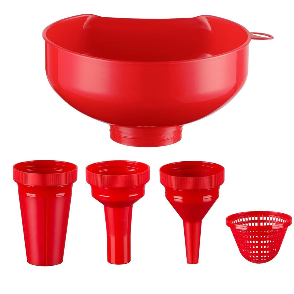 Pisol Wide Mouth Funnels for Kitchen Use, Versatile Food Grade Funnels ...