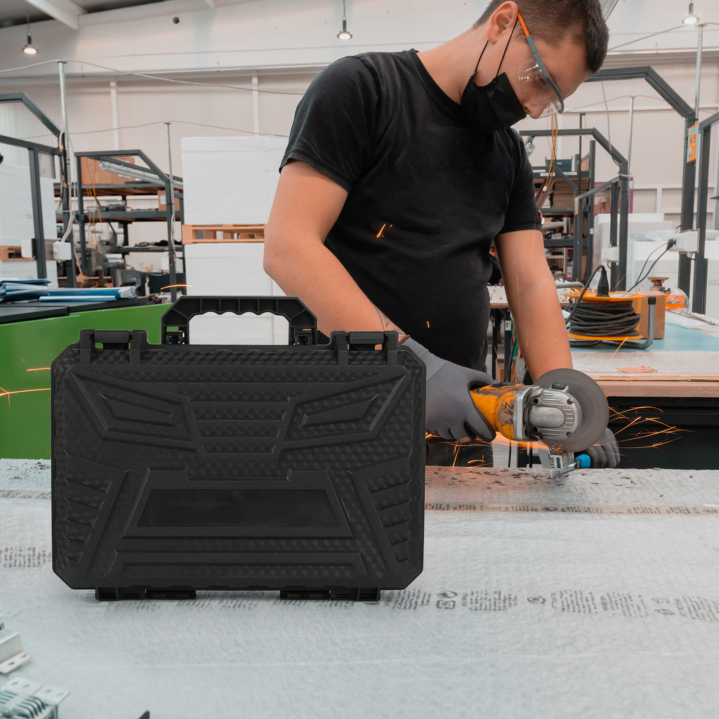 Plastic Angle Grinder Tool Box Portable Grinding Machine Case for ...