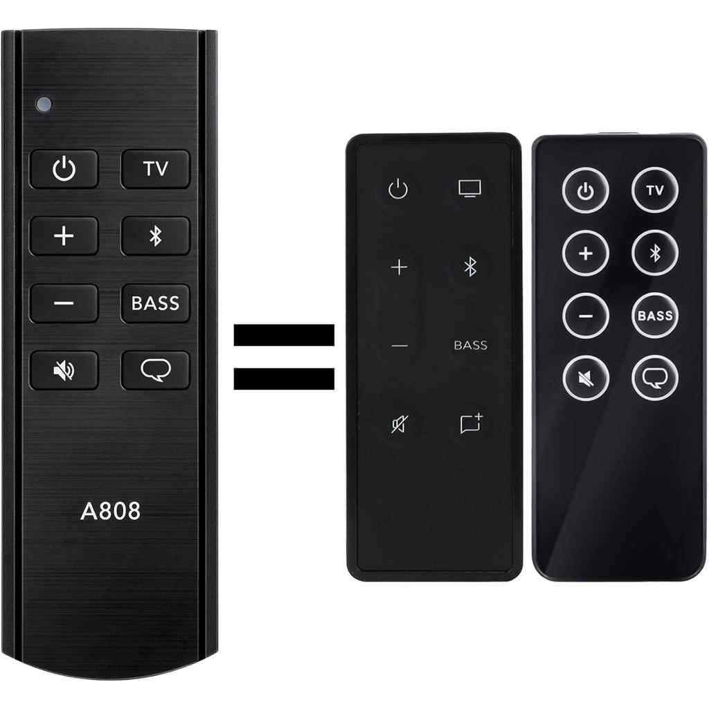 Upgraded Remote Control for Bose Solo 5 10 15 Series II TV Sound System ...