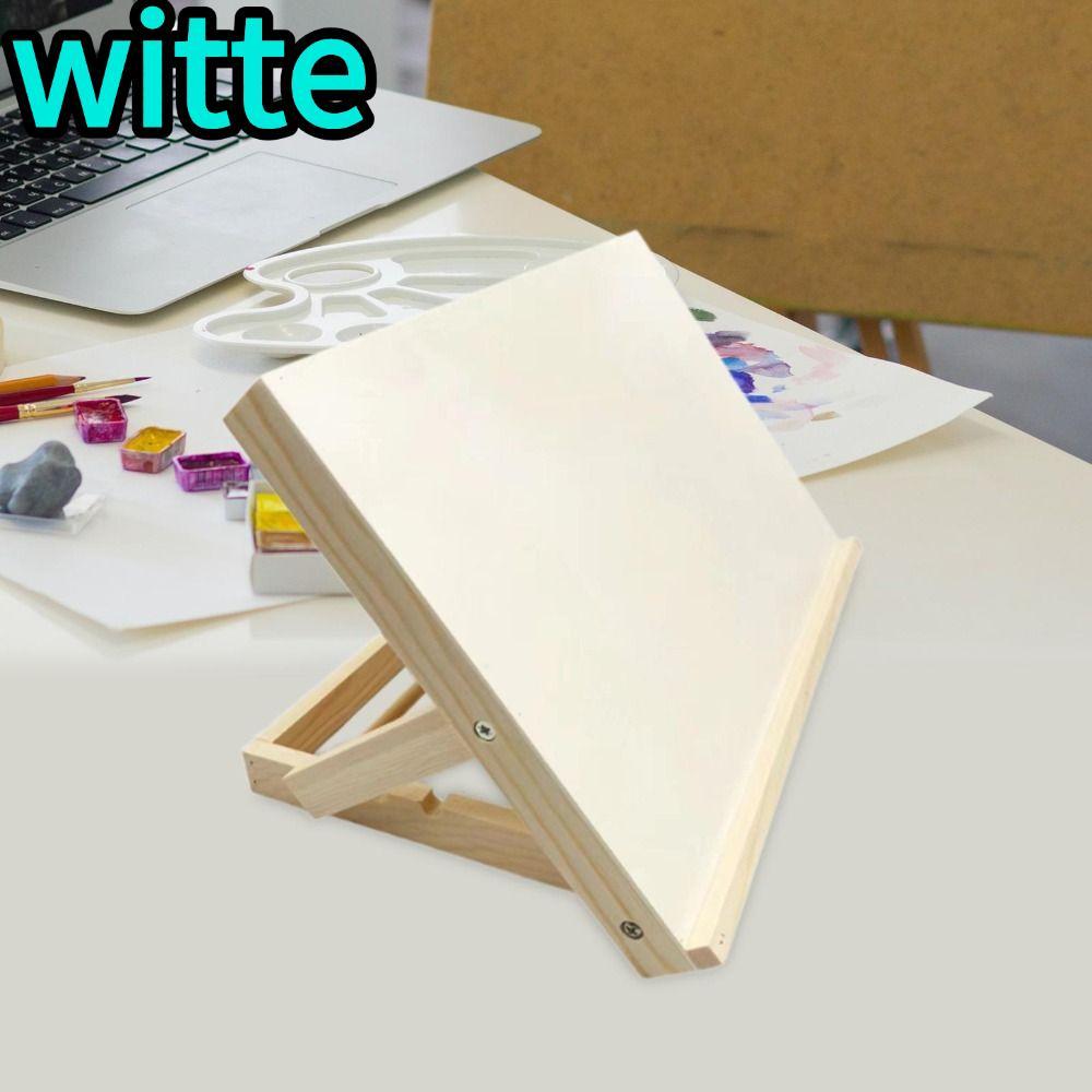 WITTE Tabletop Easel, Foldable Lightweight Wood Drawing Easel, Art ...