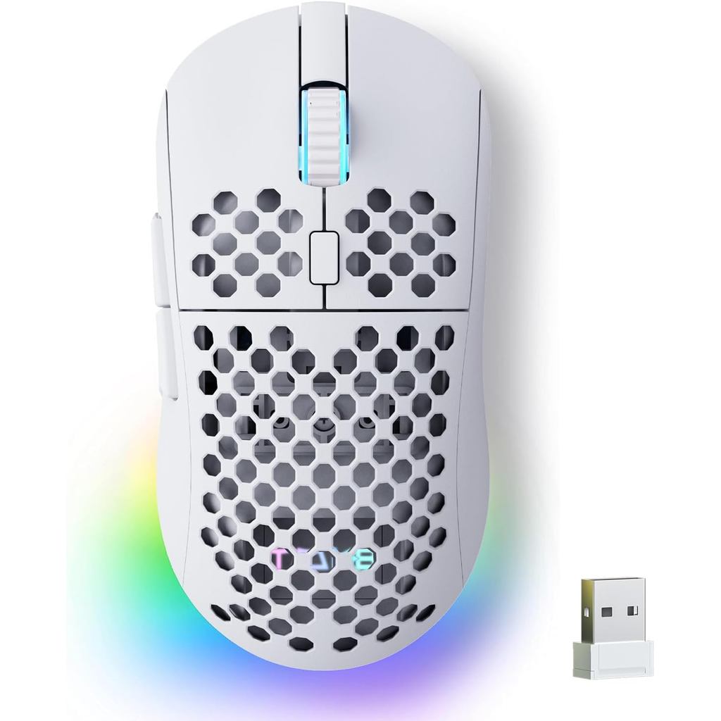 TMKB Falcon M1 Wireless Gaming Mouse, 24000DPI Optical Sensor, 180Hrs ...