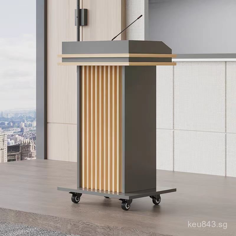 Lecture Podium Speaking Platform Lecture Podium Lectern Standing Host ...