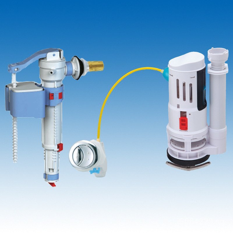 Water Tank Inlet Drain Valve Toilet Line Control Integrated Dual Press ...