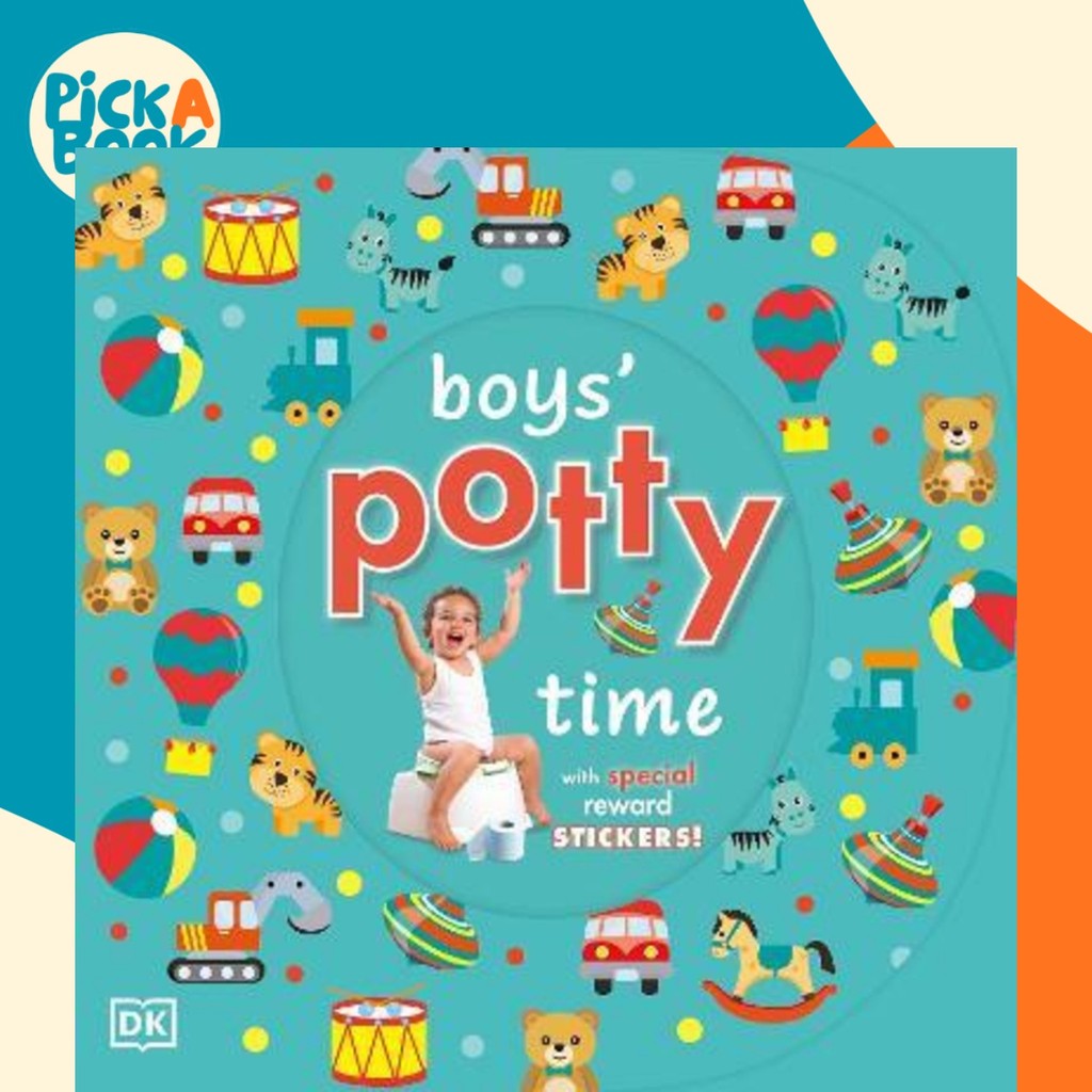 Boys' Potty Time by DK (UK edition, boardbook) | Shopee Singapore