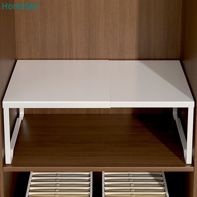 Layered shelves for the cabinet, layered dividers for the wardrobe ...
