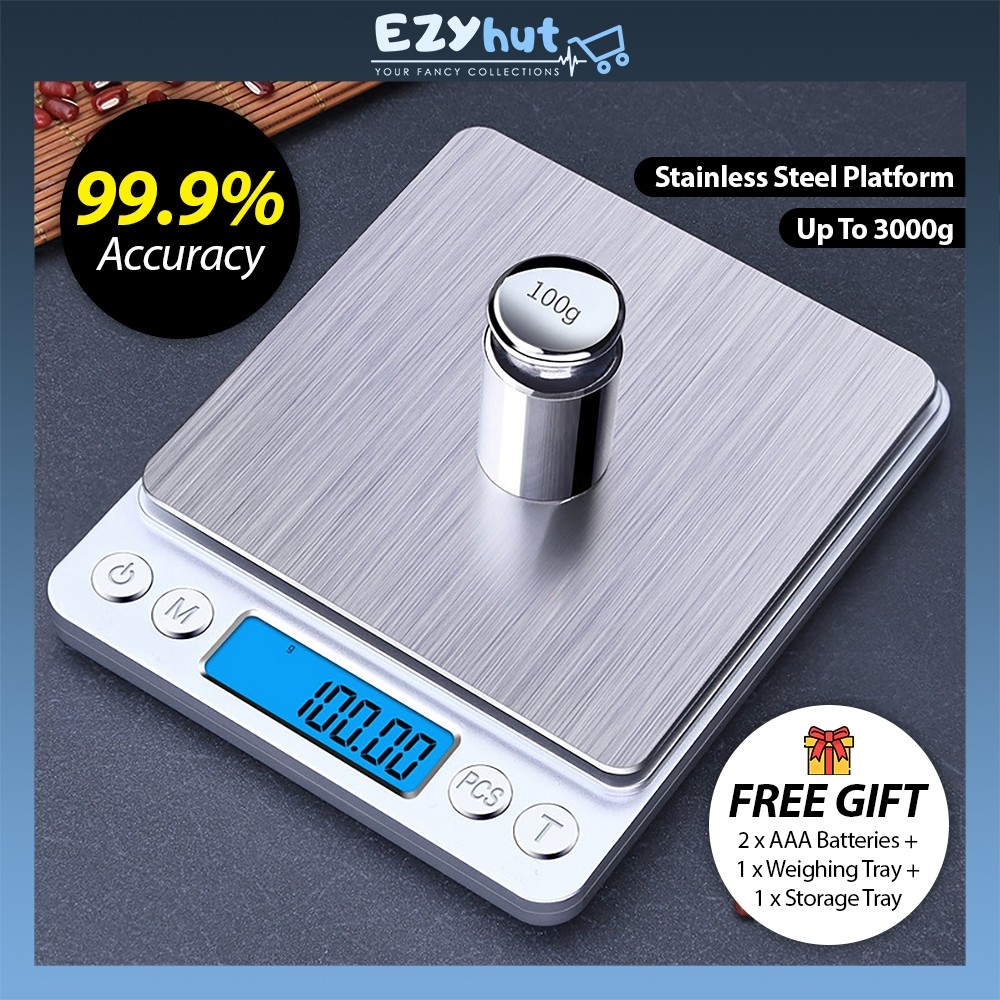 Digital Kitchen Scale High Accuracy Precision Weight Electronic Cooking ...