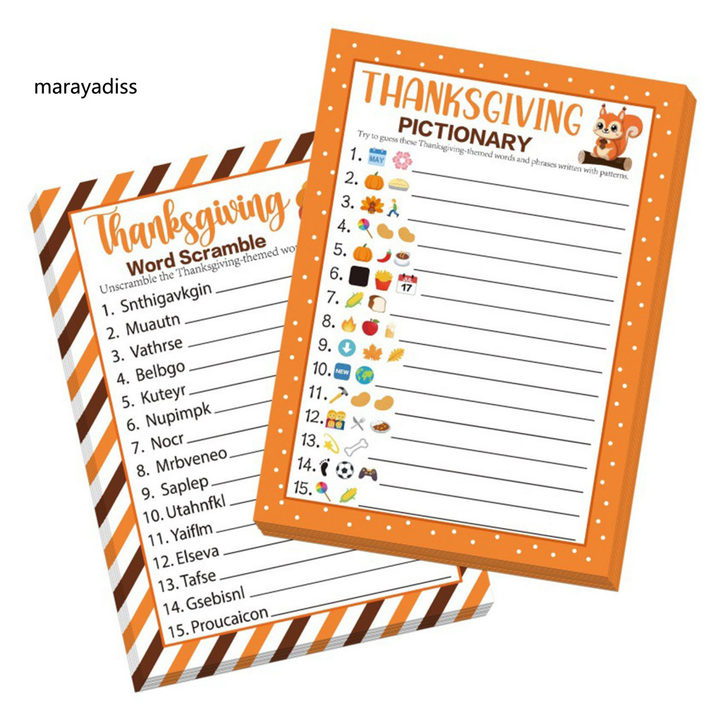 Thanksgiving Party Games Thanksgiving Word Games Thanksgiving Family ...