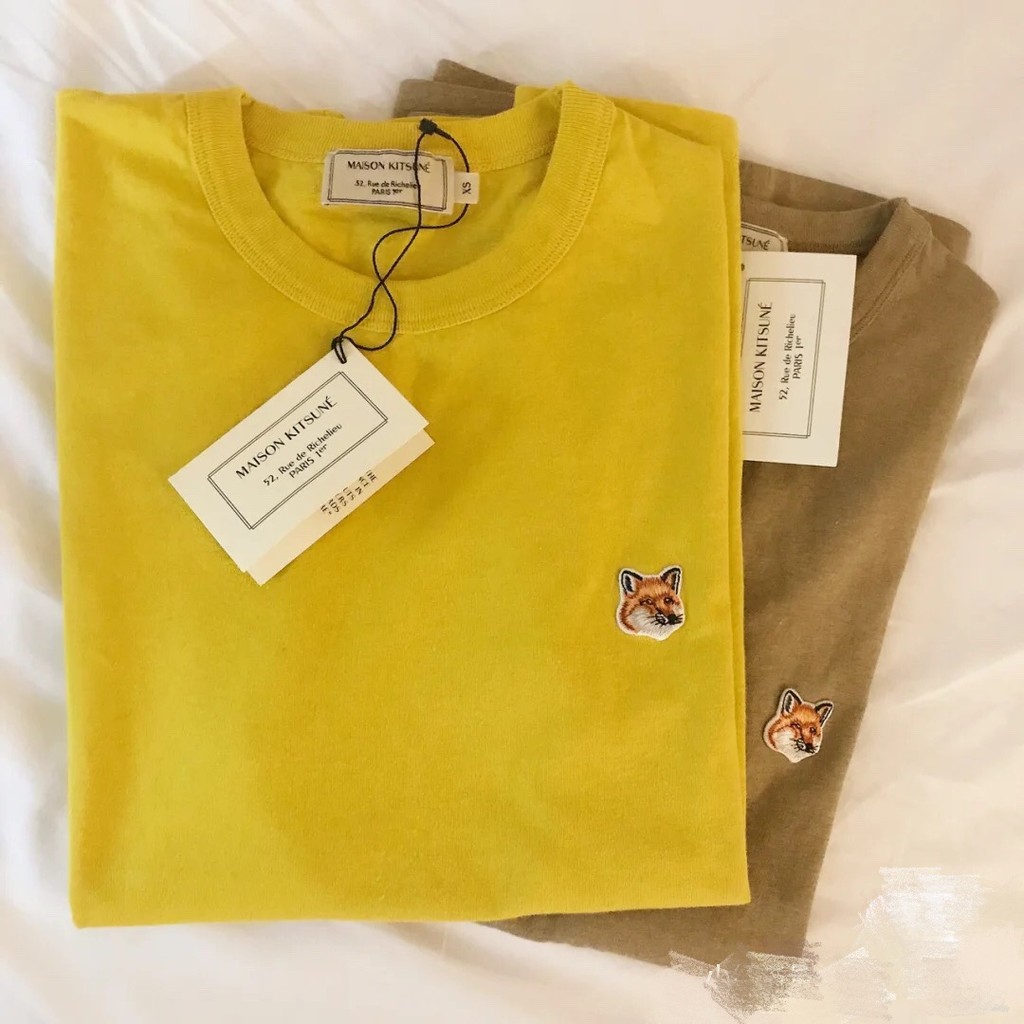 Maison Kitsune Super NICE The yellow little fox that makes you glow all ...