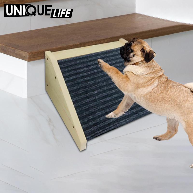 [Yoyoyo1] Dog Ramp for Stairs Non Slip Wood Cat Stair Lightweight ...