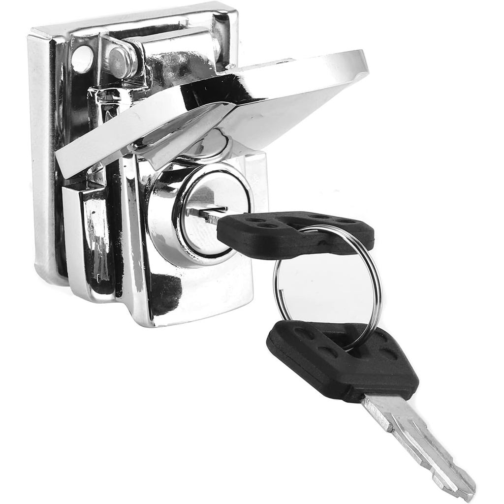 Motorcycle Trunk Lock Iron Trunk Lock Spring Toggle Latch Hasp Clamp ...