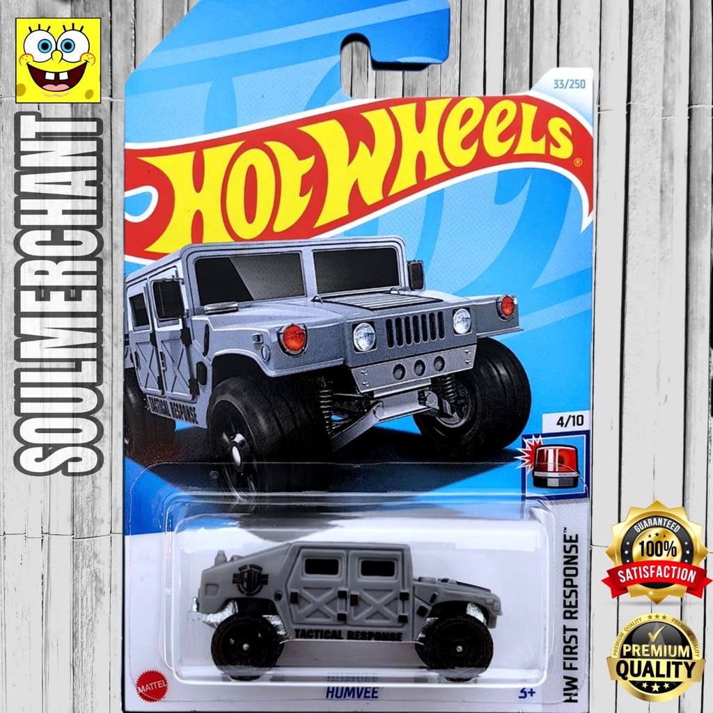 Hot Wheels Humvee Grey Diecast Offroad Car | Shopee Singapore