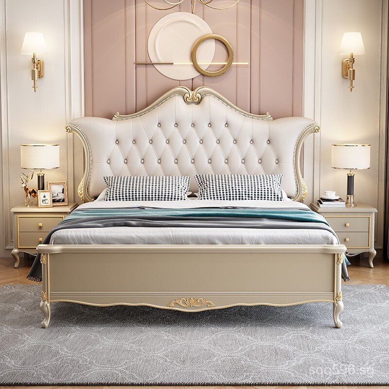 Modern Simplicity1.8Master Bedroom Bed Large American Style Bed ...