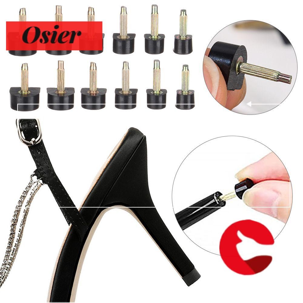Ga3 Osier - 10pc Black Heel Tips & Taps for High Heels | Stiletto ...