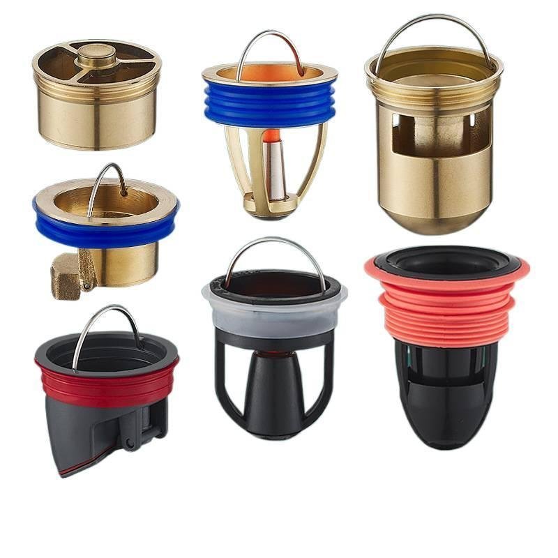 Bathroom Drain Backflow Preventer Anti-Odor Toilet Anti-Insect Brass ...