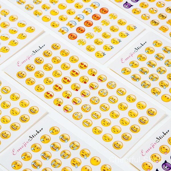 Emoji Stickers emoji Stickers Emoji Stickers Decals Journal English ...