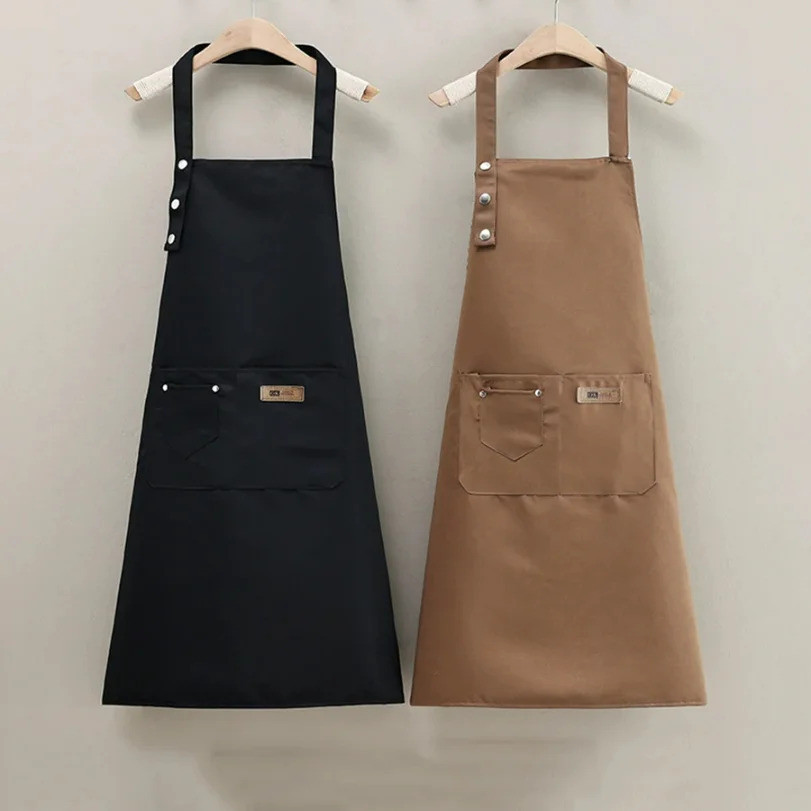 New Fashion Kitchen Aprons For Woman Men Chef Work Apron For Grill ...