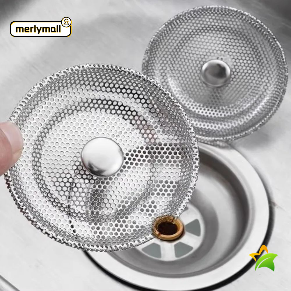 MERLYMALL Kitchen Sink Filter, Mesh Stainless Steel Water Basin ...