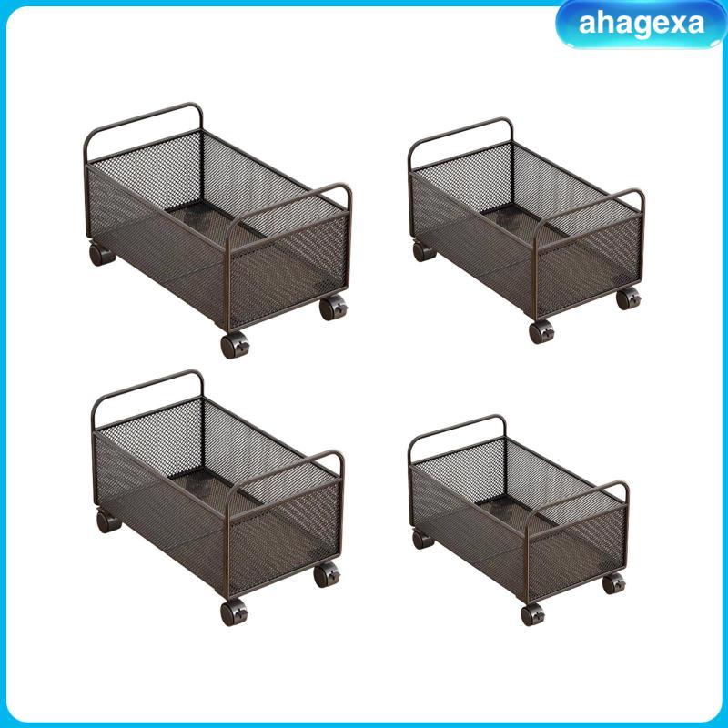 [Ahagexa] Rolling File Cart, Rolling File Organizer with Wheels, under ...