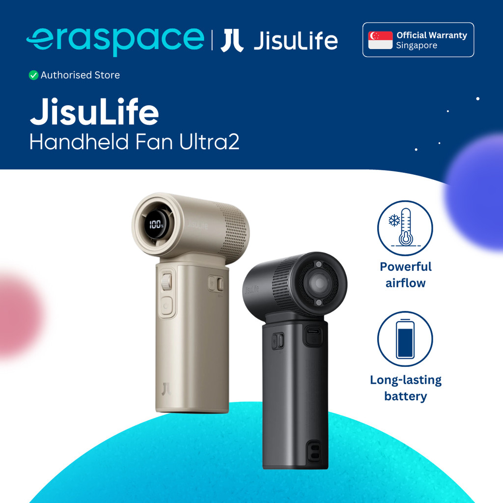 JisuLife Handheld Fan Ultra2 | Shopee Singapore