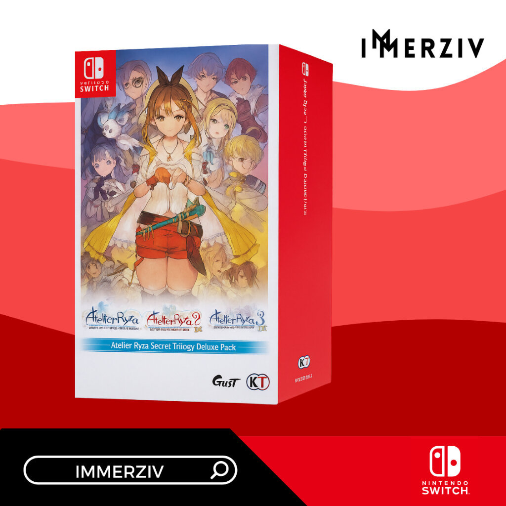 (RE-STOCK 30 NOV 2025) SWITCH ATELIER RYZA SECRET TRILOGY DELUXE PACK ...