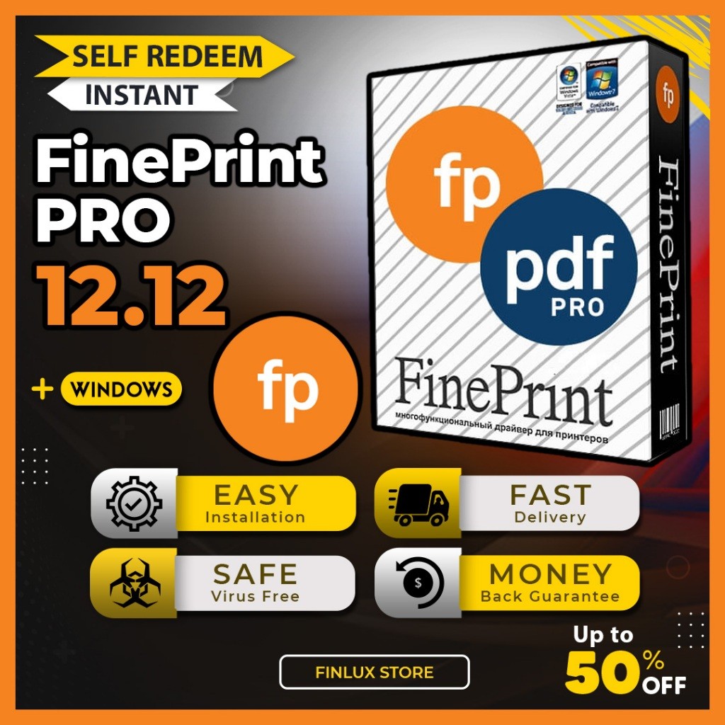 FinePrint Pro 12.12 Latest 2025 Lifetime For Windows | Shopee Singapore