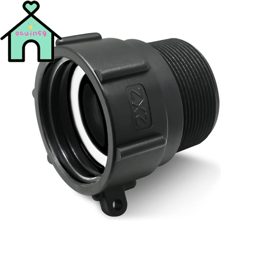OTUINSG IBC Tote Adapter, Plastic Black Ton Bucket Joint Accessories ...
