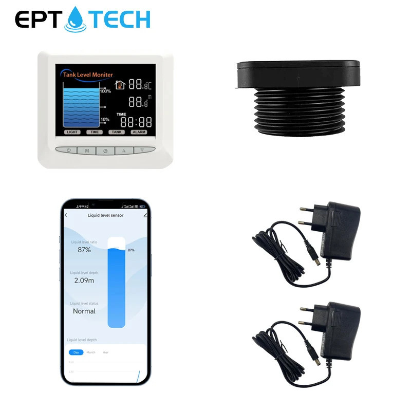 EPTTECH TLC2326LS WL Wifi Tank Level Monitor Tuya Smart Life Water Oil ...