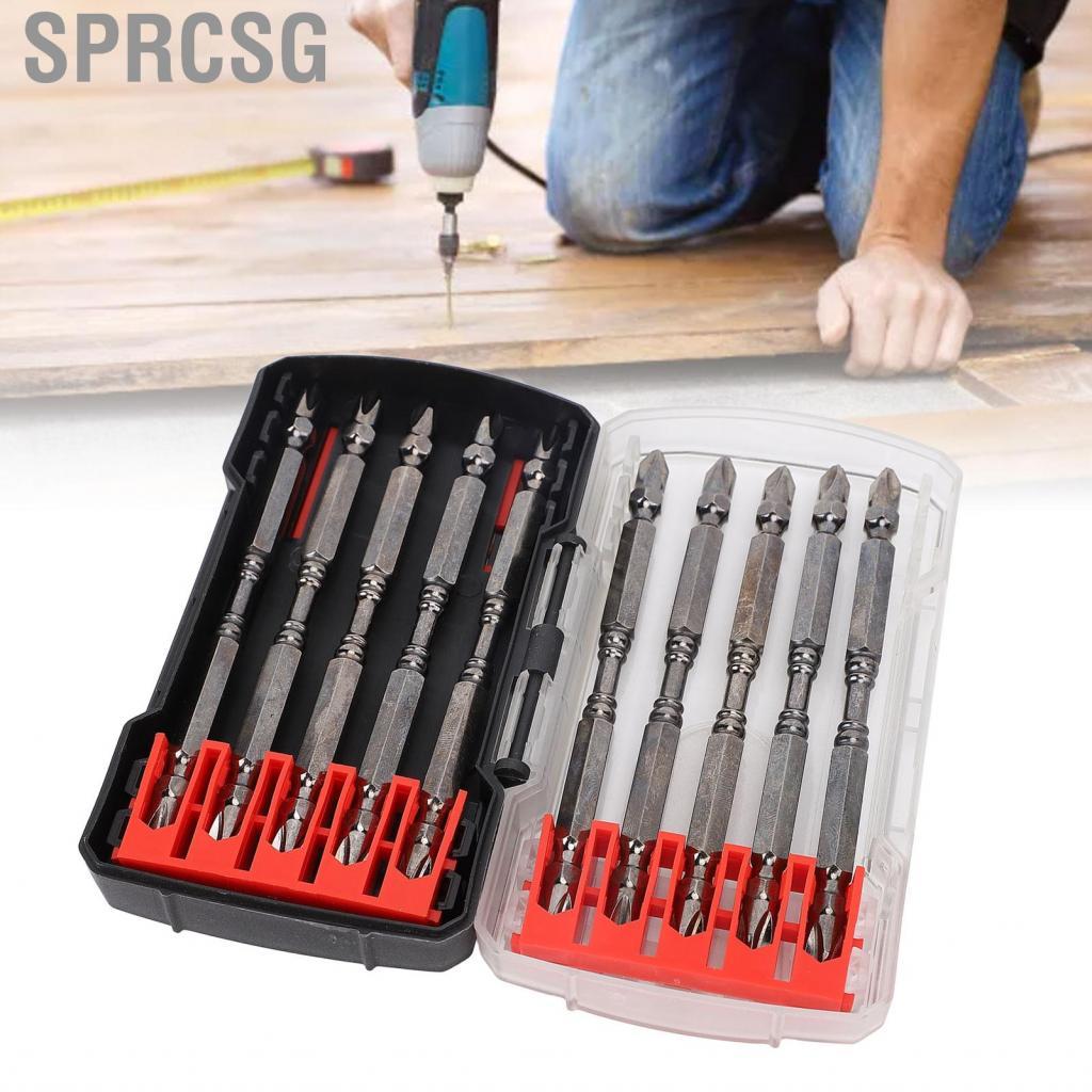 Sprcsg Crossed Head Driver Bits 10PCS 110mm PH2 Screwdriver Bit Quick ...