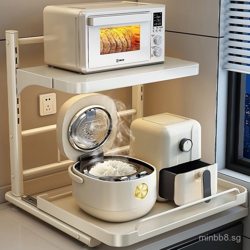 Electric Cooker Storage Rack Kitchen Multi-Functional Oven Cookware ...