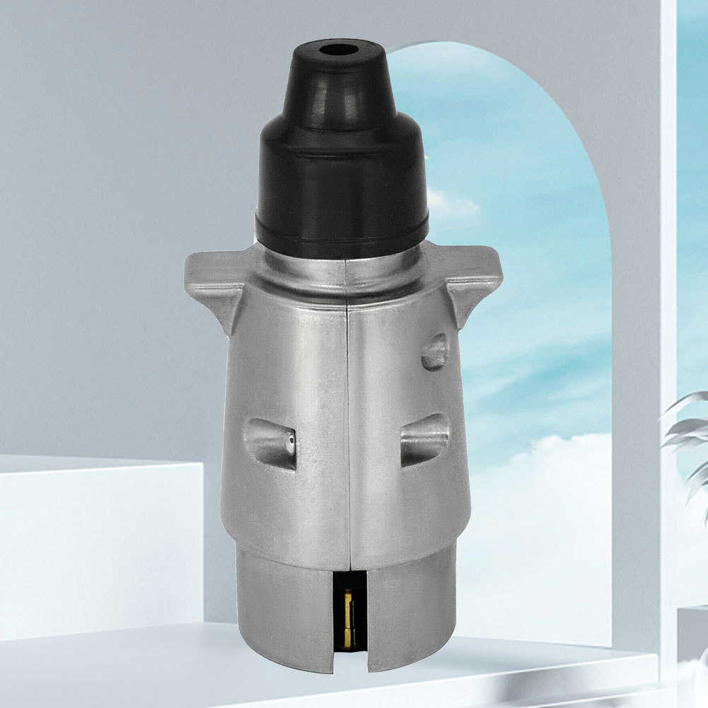 12V Towing Socket Aluminium Alloy Towing Electric Connector 7Pin ...