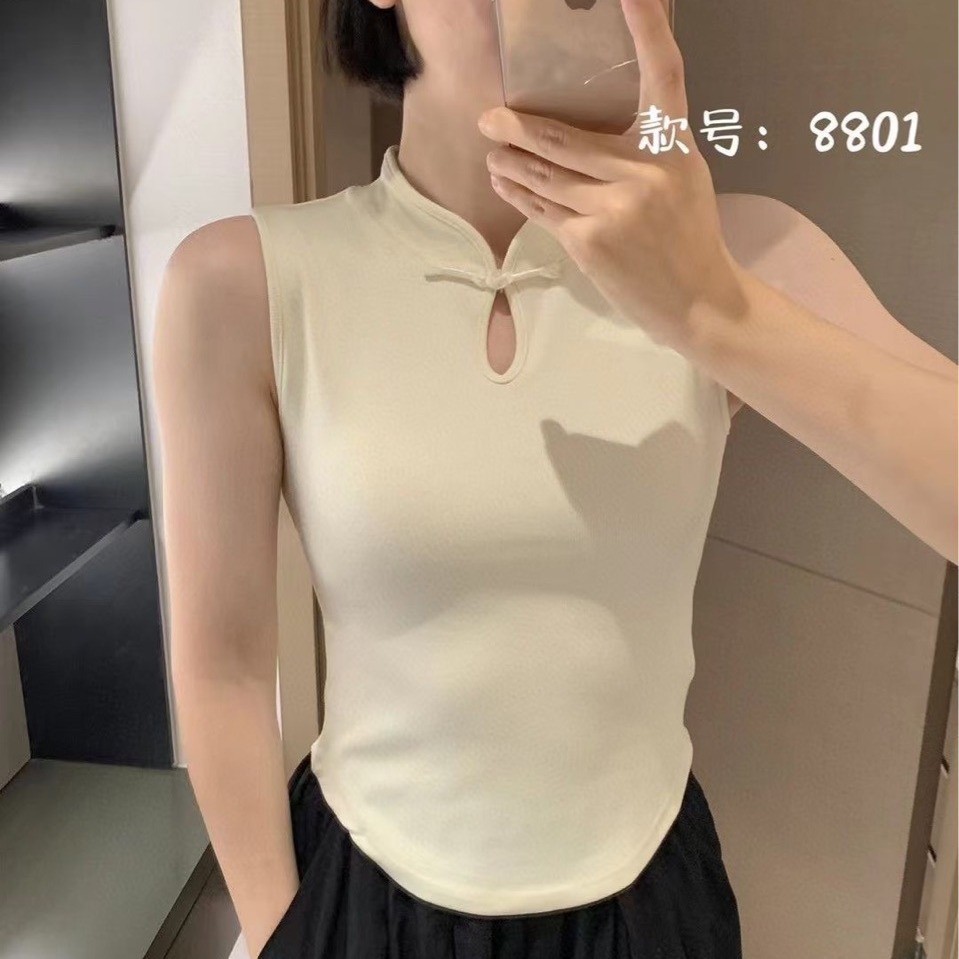 Chinese Cheongsam Vest - Slim Fit, Elegant & Soft Fabric | Shopee Singapore
