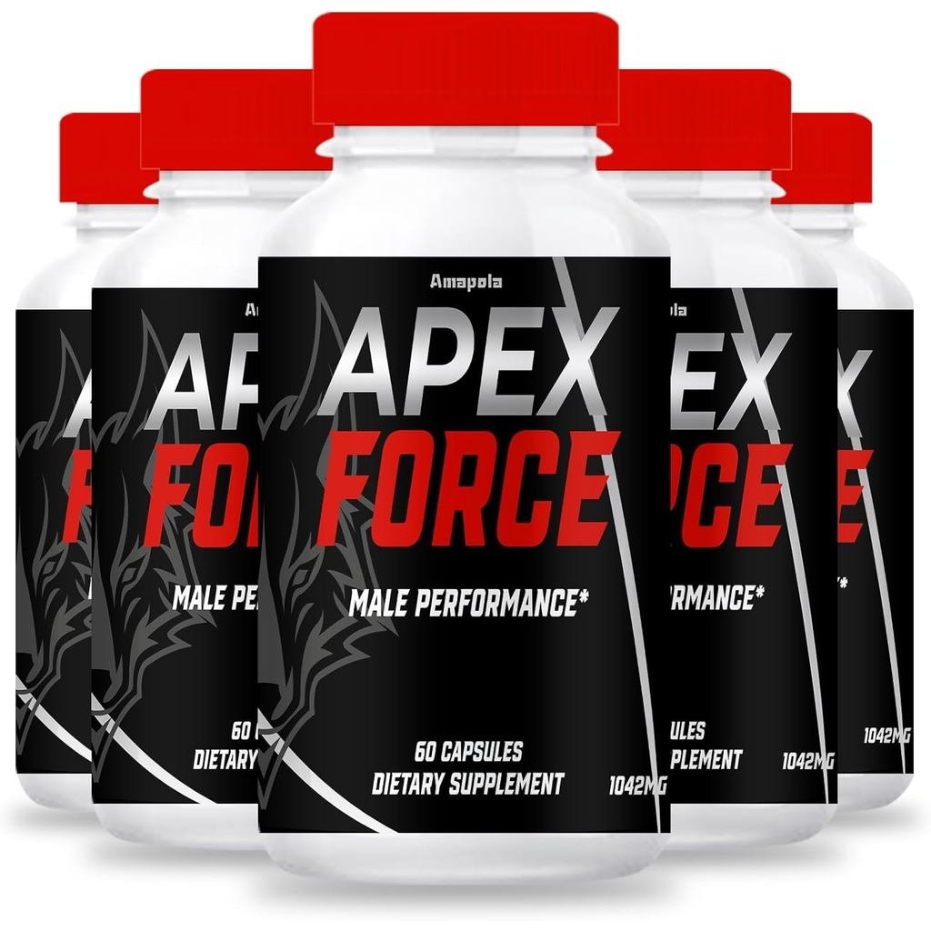 Apex Force - Apex Force Pill Formula (5 Pack, 300 Capsules) | Shopee ...