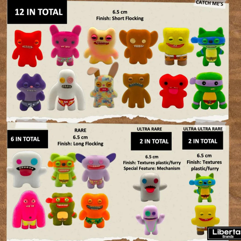 Fuggler KeyChain Blind Box 2 Ugly Teeth Monster Teenage Mutant Ninja ...