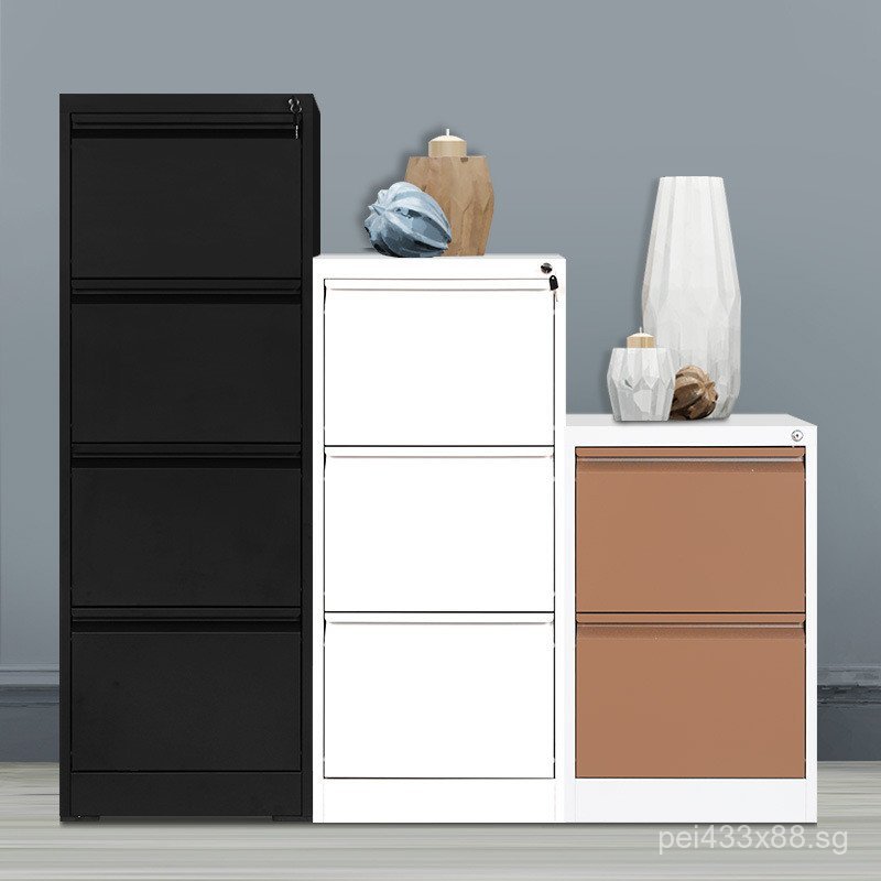 Cardboard File Cabinet Iron Drawer Office Cabinet Quick Access Clip ...
