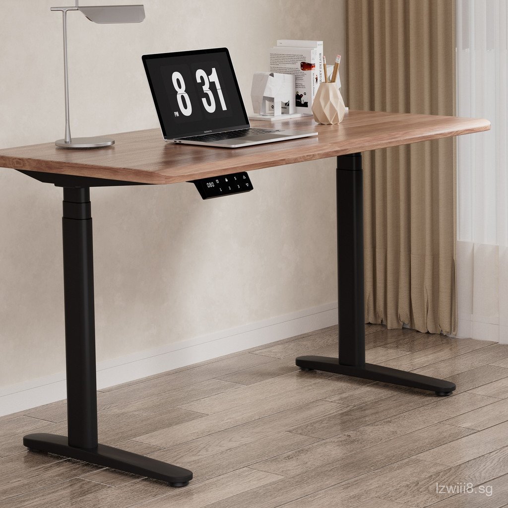 Oval Electric Height Adjustable Desk Legs In Stock Computer Desk Gaming ...