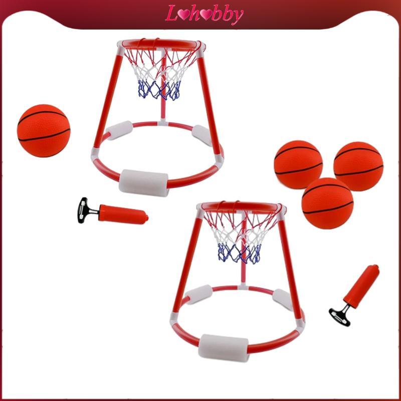 Lohobby Floating Basketball Pool Game Water Basketball Game for Kids ...