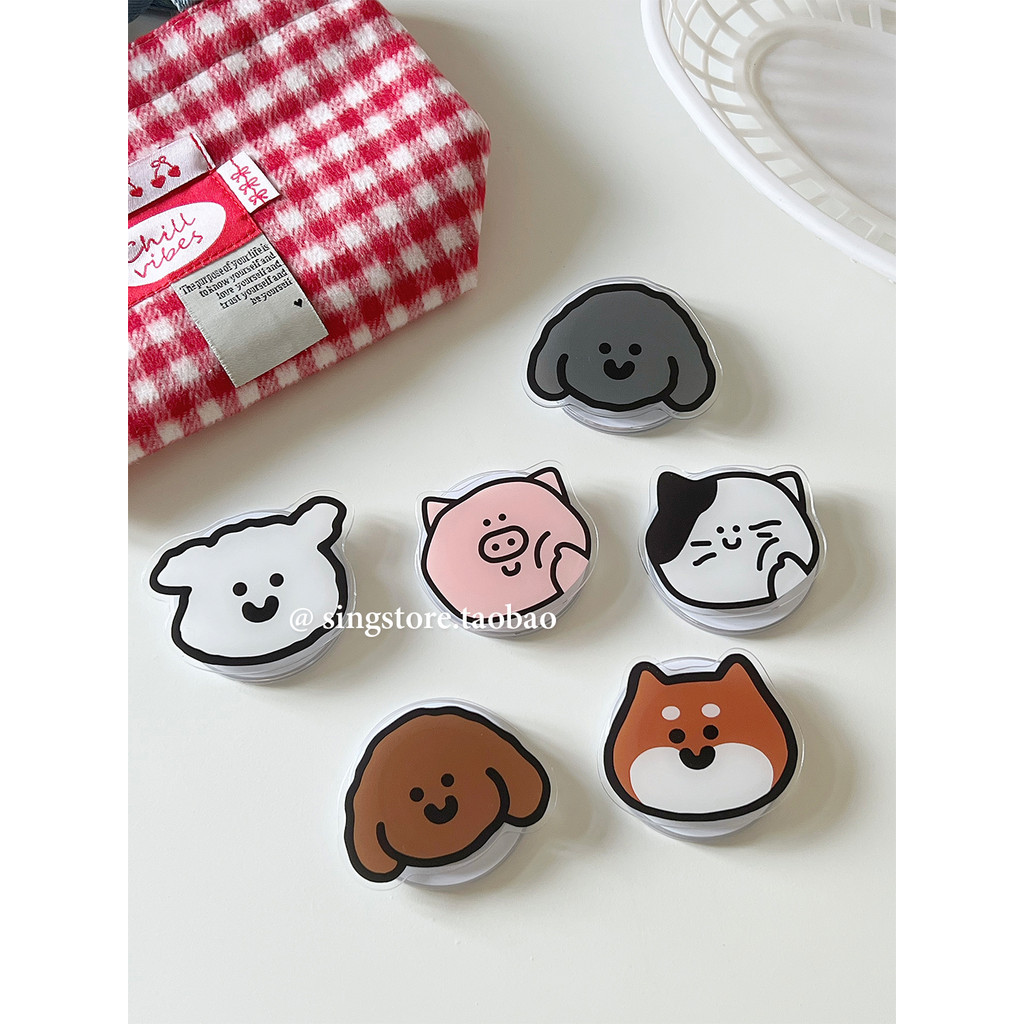 magsafe popsocket magnetic popsocket Korea Korea ins Piggy Retractable ...