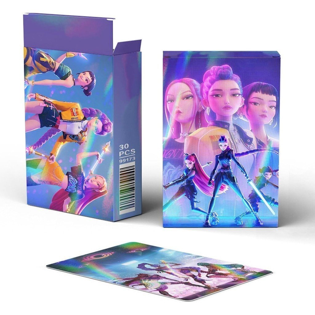 Kad K- D H Kpop Demon Hunters Merch Photocards Huntrix HuntrX Rumi Mira ...