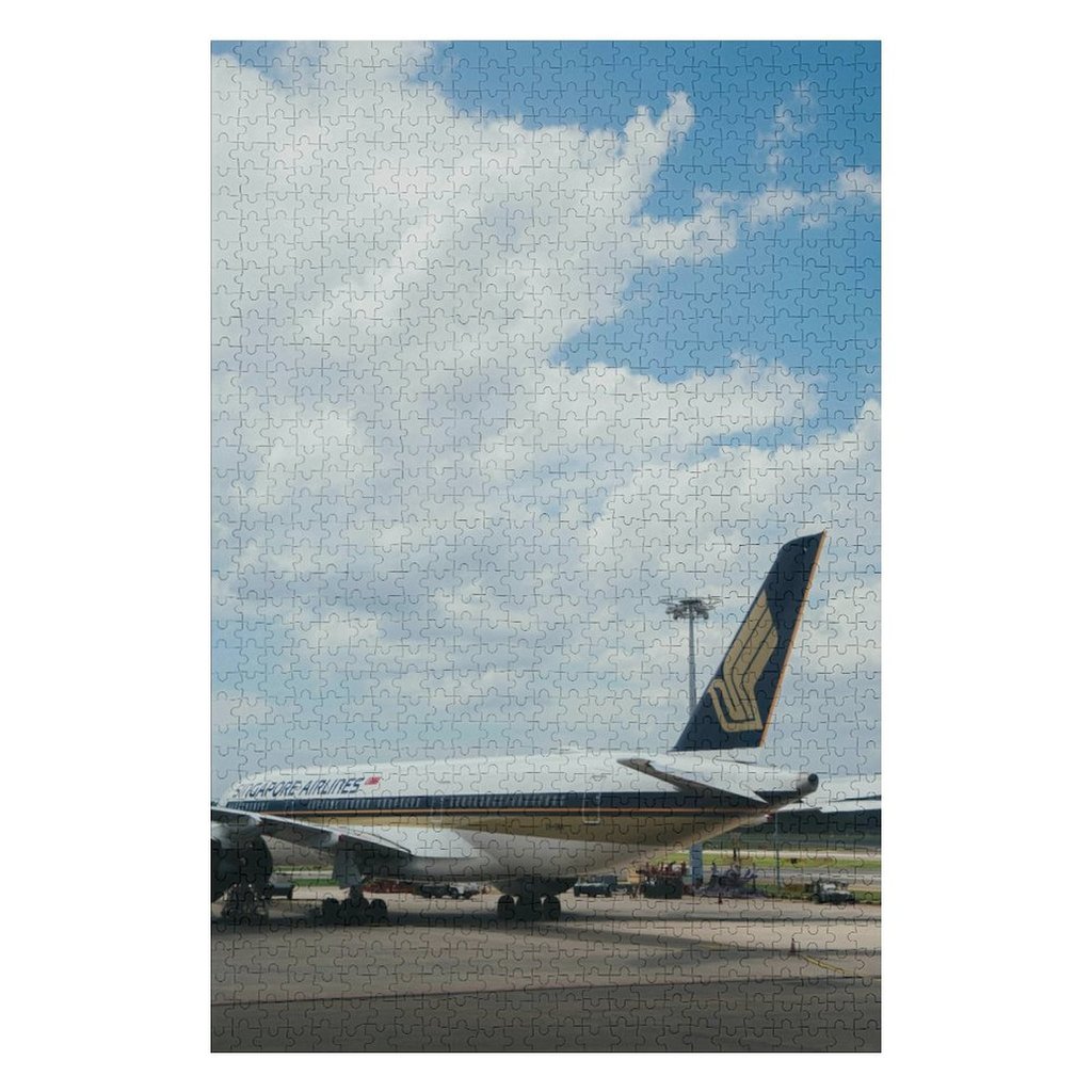 Singapore Airlines Color Puzzle (500 Piece Jigsaw Puzzle) - Glare Free ...